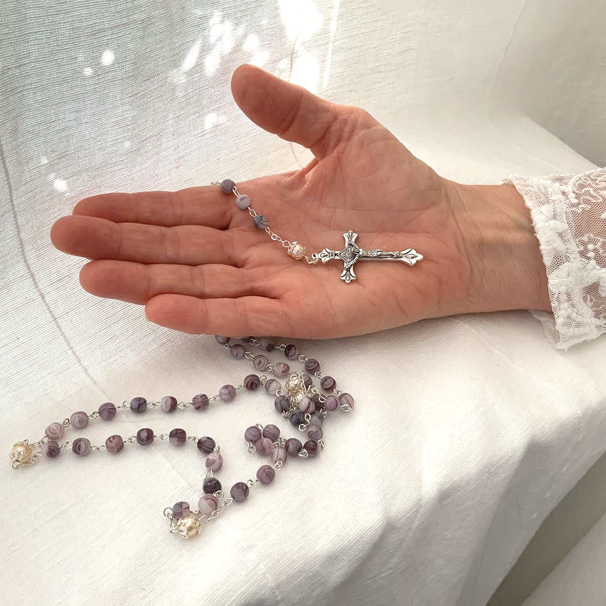 Rosenkrans i smuk og holdbar kvalitet